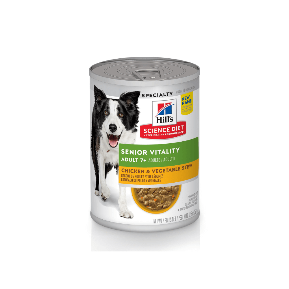 Hill's Science Plan Senior Vitality Adult 7+ Chicken & Vegetable Stew ...